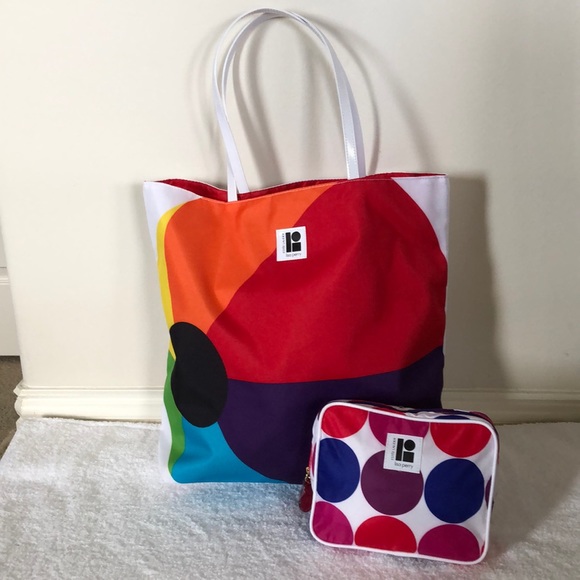 Estee Lauder/Lisa Perry | Bags | Nwot Este Lauder Lisa Perry Totebeach ...